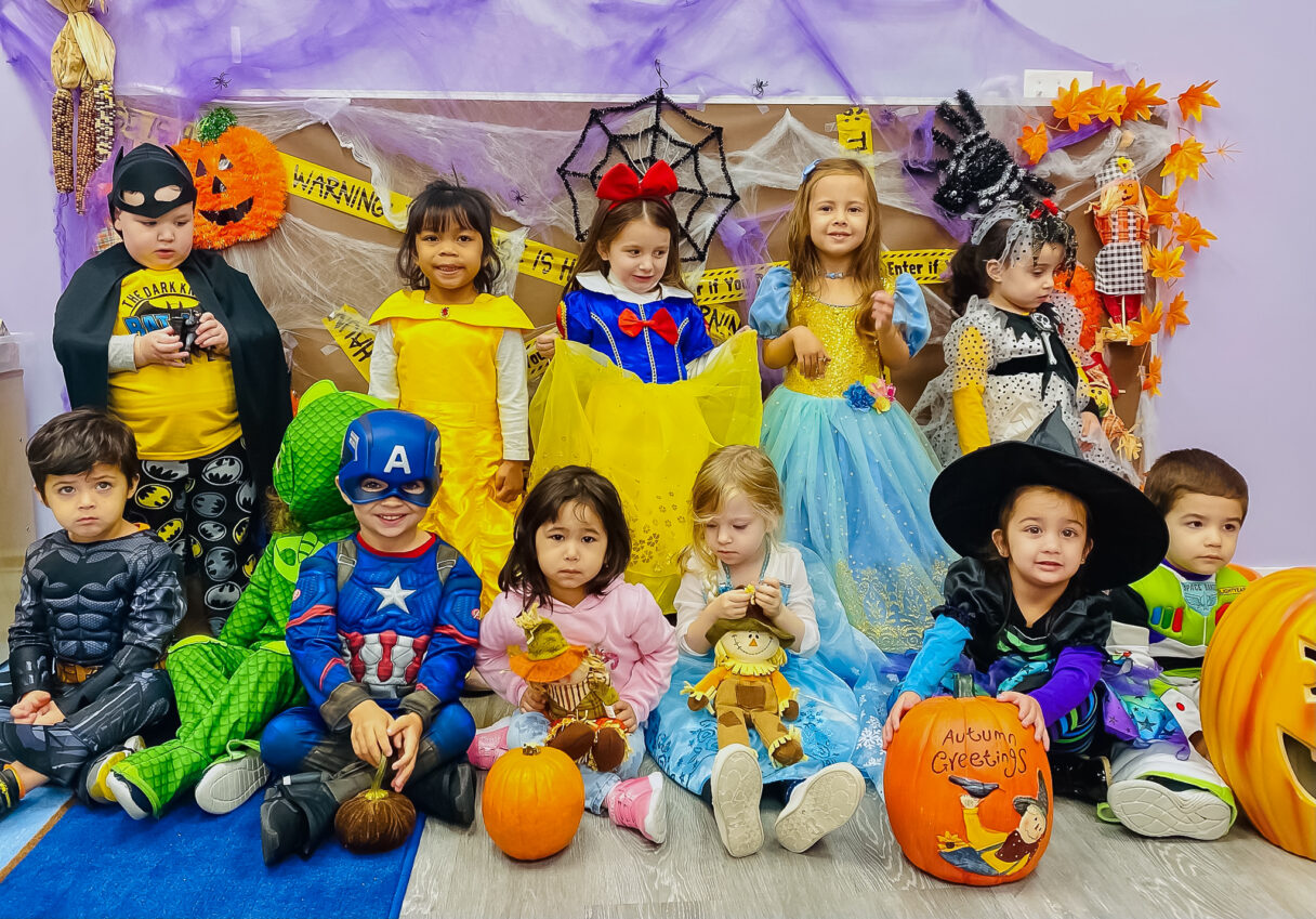 Getting ready for the Halloween celebration | Littlescholars Daycare